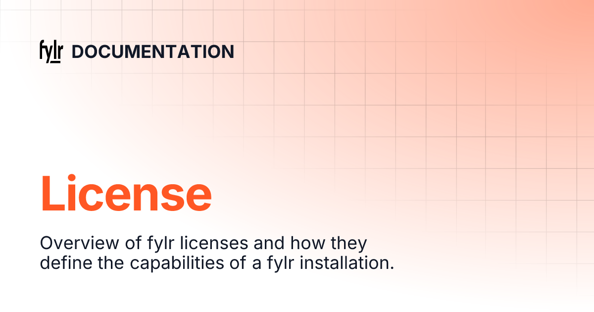 License | DOCUMENTATION