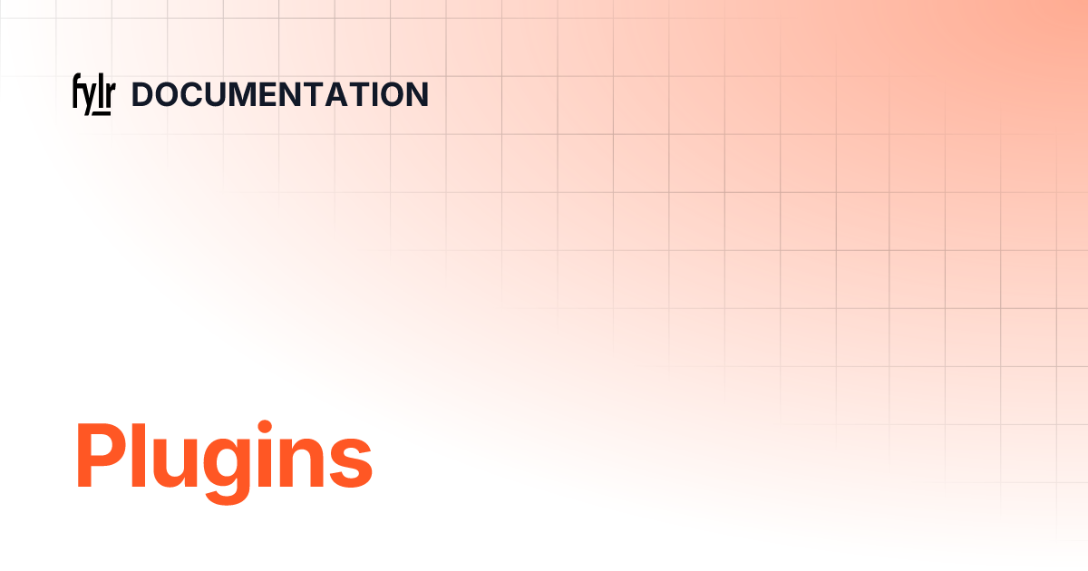 Plugins | DOCUMENTATION