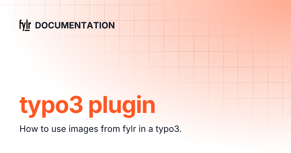 typo3 plugin | DOCUMENTATION